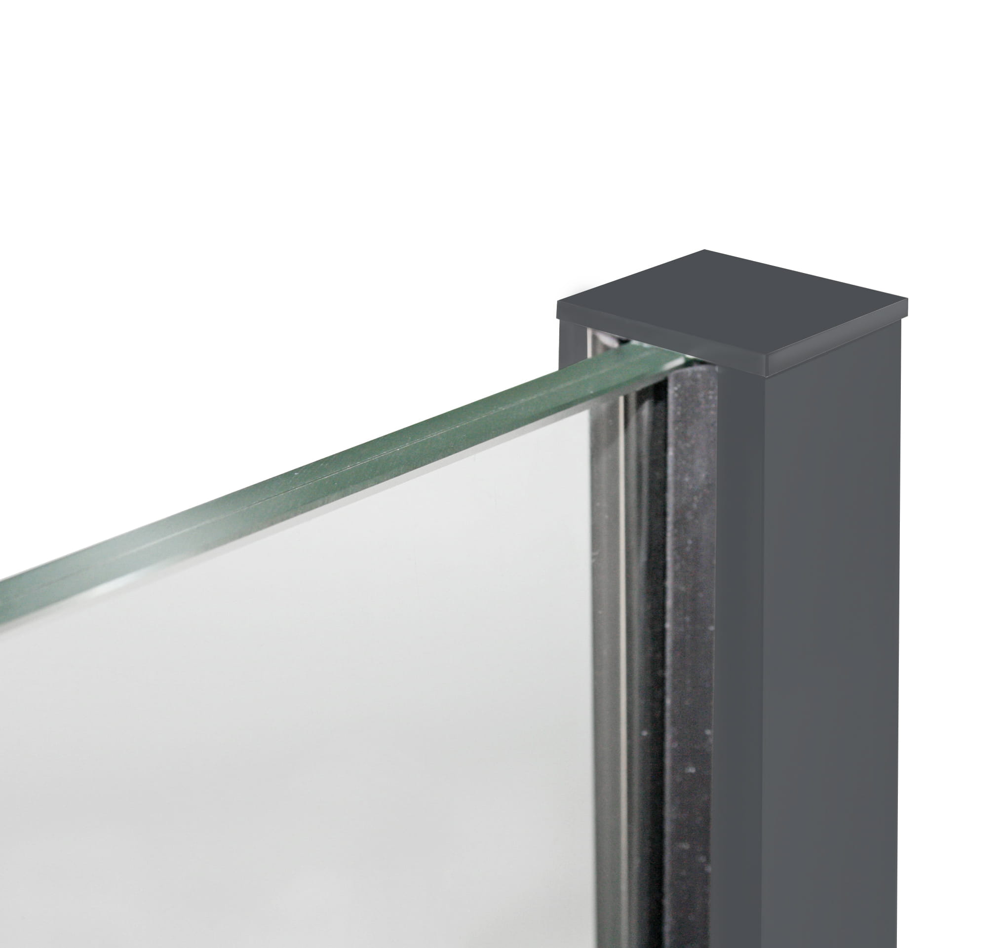 Zestaw profili SLIM X do ramy okiennej, ALUMINIUM, RAL 7016 MAT RX POLSKA
